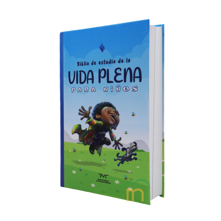 Biblia RVC de Estudio vida plena para niños – Librería Maranatha