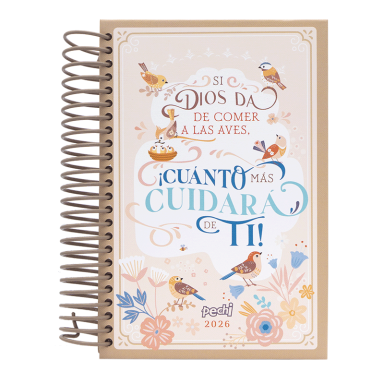 Agenda Pechi 2026 – Pajaritos – Librería Maranatha