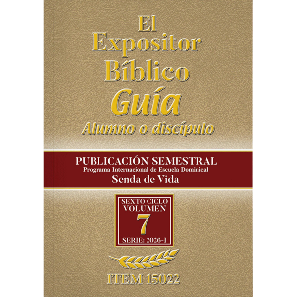 El expositor bíblico guía alumno 2026 – 1 – Librería Maranatha